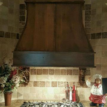 Handcrafted Ornate Vent Hood