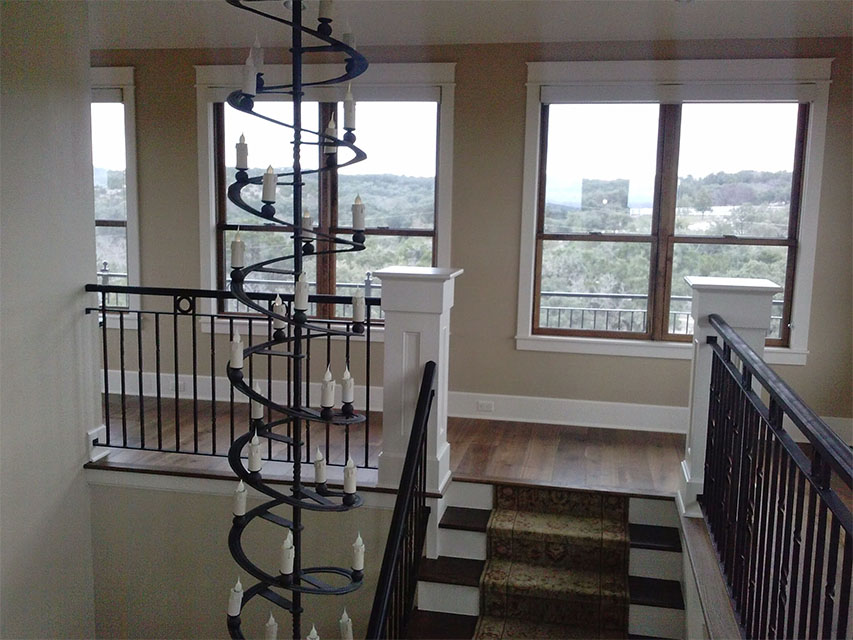 Staircase-to-Window-Walk-way | Specialty Millworks