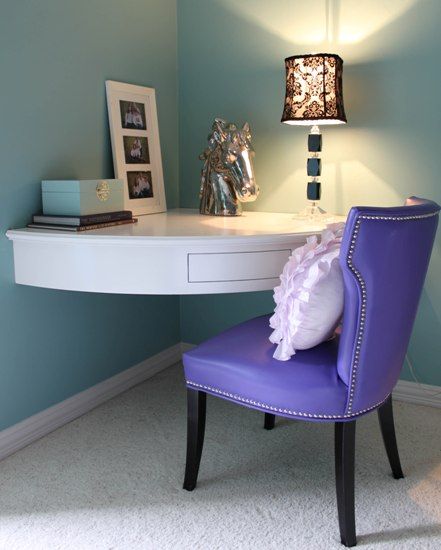 Circular Corner Desk